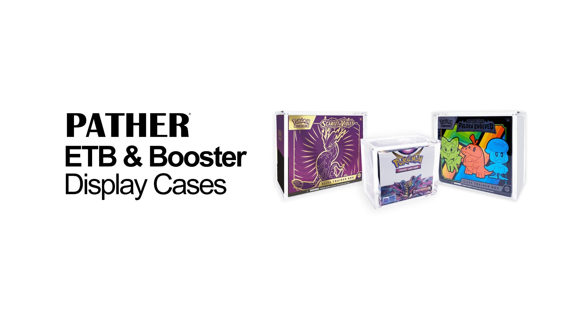 PATHER® Pokémon Booster and Elite Trainer Box Cases – Pather US